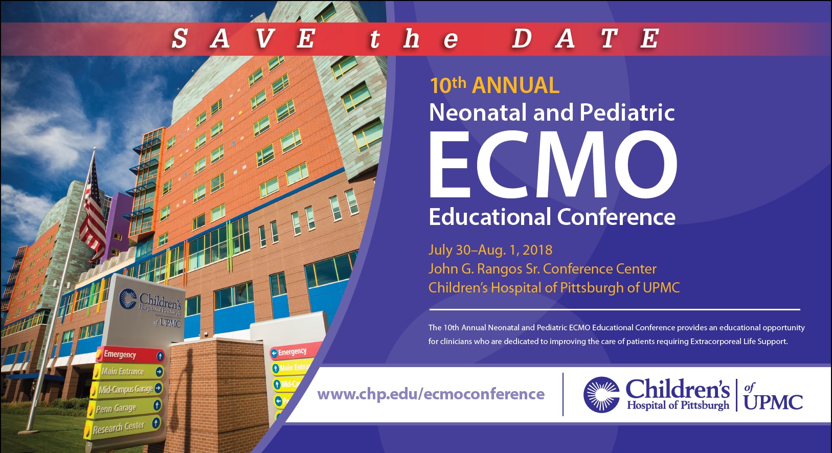 10th Annual Neonatal and Pediatric ECMO Educational Conference | CTSNet