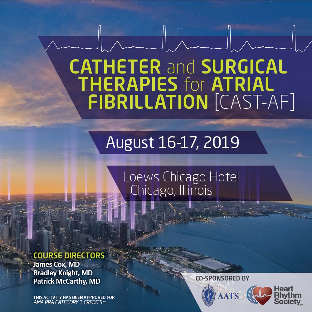 Catheter and Surgical Therapies for Atrial Fibrillation (CAST-AF) | CTSNet