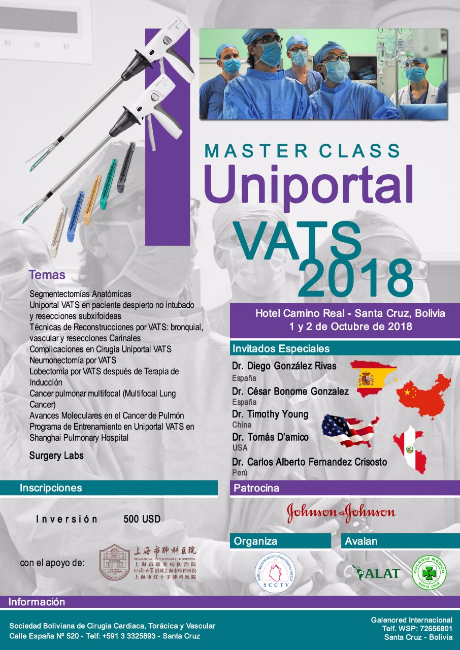 Master Class Uniportal VATS 2018 | CTSNet